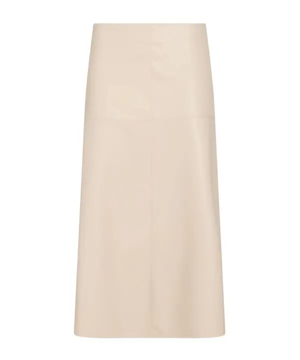 Max Mara Minimalist Zipup Aline Skirt