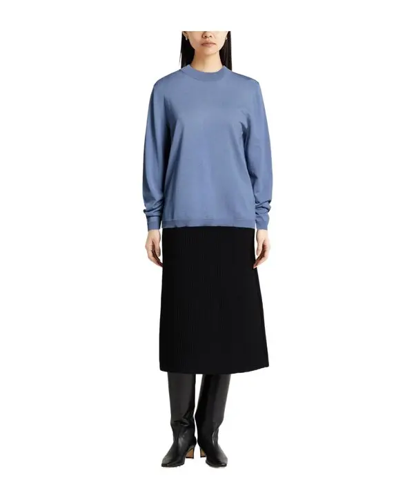 Max Mara Long-sleeved Knitted Sweater