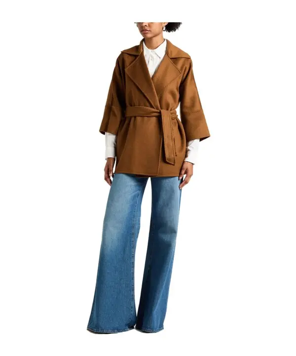 Max Mara Cashmere Belted Long Coat