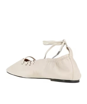 Rag & Bone Minimalist Leather Ballet Flats