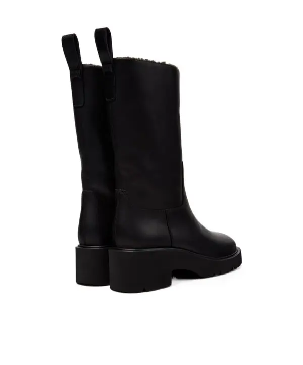 Camper Milah Leather Boots - Black