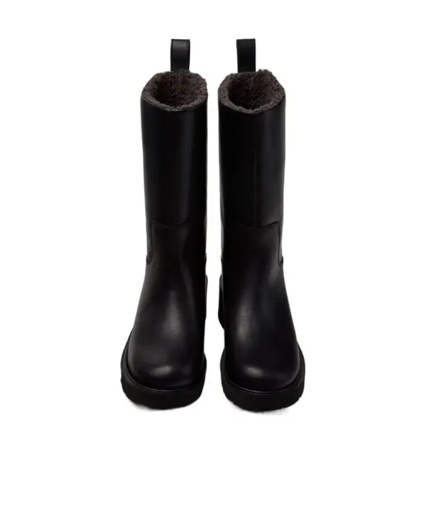 Camper Milah Leather Boots - Black