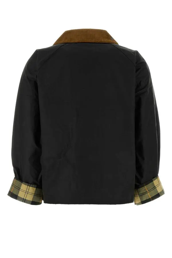 Barbour Corduroy Collar Waxed Jacket