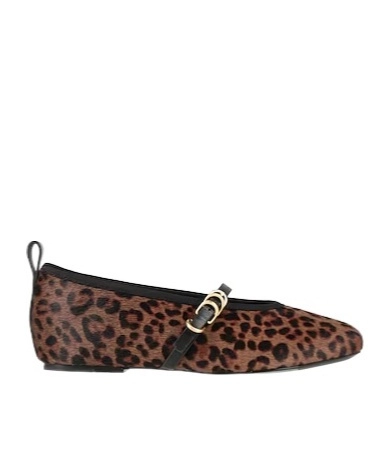 Rag & Bone Leopardprint Mary Jane Shoes - Black
