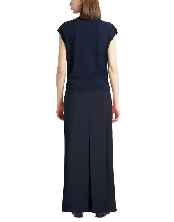 Max Mara Solidcolor Wool Aline Skirt