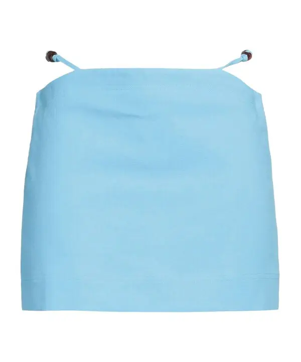 GANNI Solid Color Mermaid Skirt