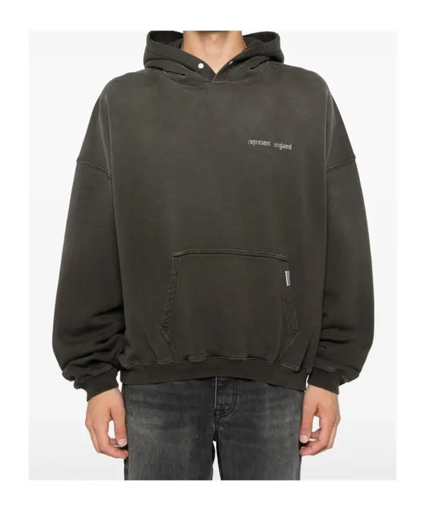 REPRESENT Long-sleeved Hooded Sweatshirt
