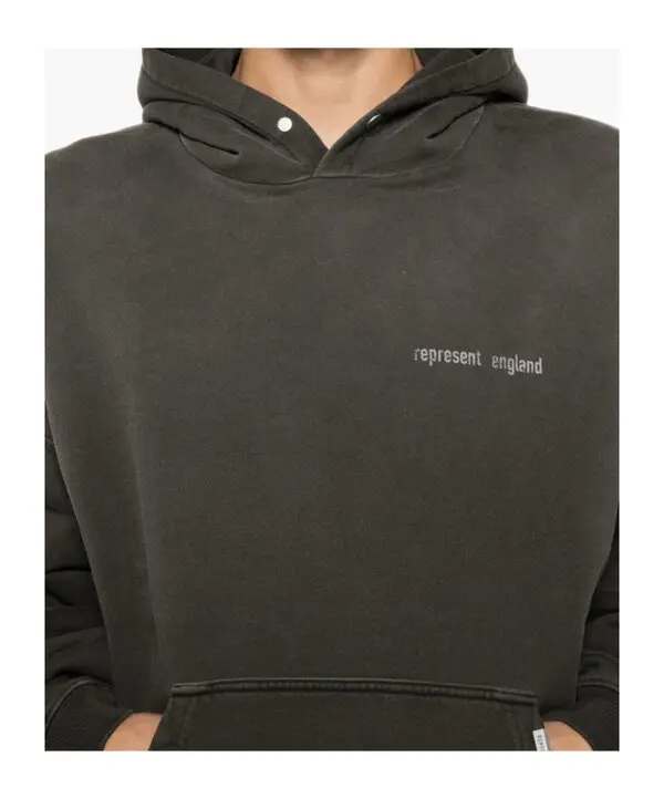 REPRESENT Long-sleeved Hooded Sweatshirt