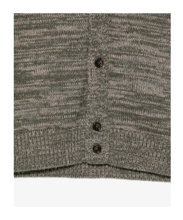 Aspesi Button-front Long-sleeve Knit Top
