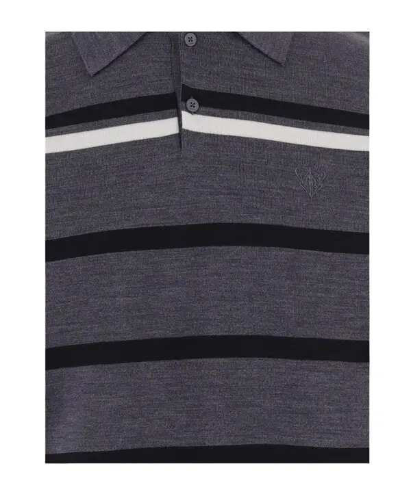 Gucci Striped Polo Shirt