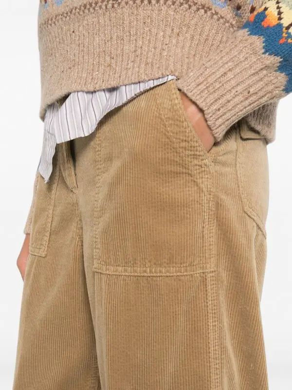 Aspesi Corduroy Straight-leg Trousers