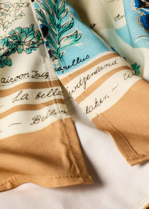 Paul Smith Floral Scarf' Print Shirt