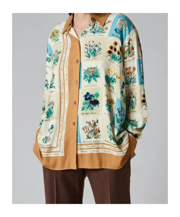 Paul Smith Floral Scarf' Print Shirt
