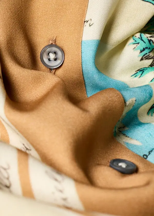 Paul Smith Floral Scarf' Print Shirt