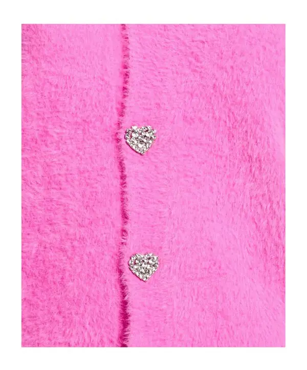 Balenciaga Solidcolor Mediumweight Knit Cardigan