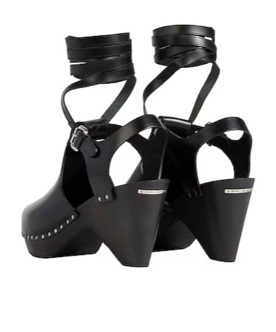 Isabel Marant Étoile Roundtoe Coneheel Sandals