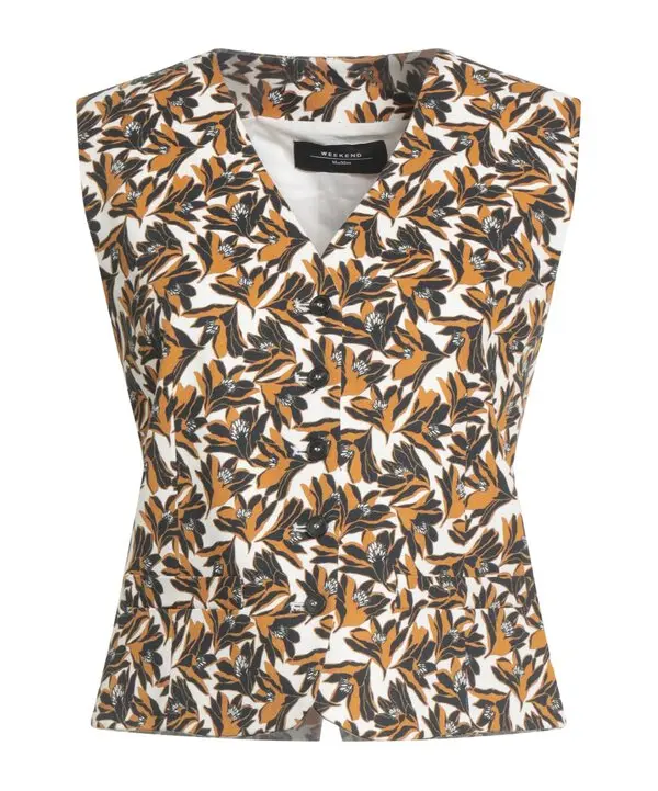 Max Mara Floral Print Top - Multicolor