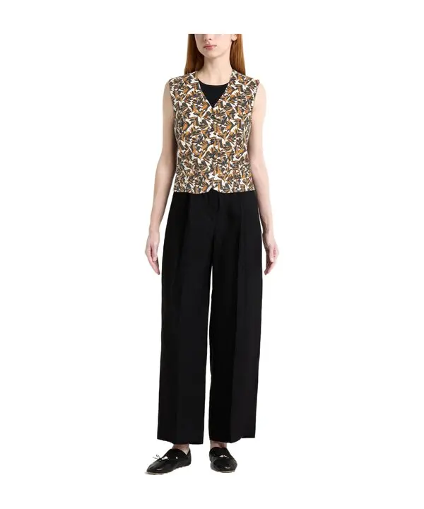 Max Mara Floral Print Top