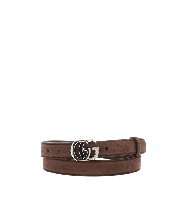 Gucci Gg Belt - Brown