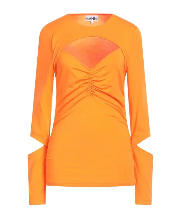 GANNI Solidcolor Longsleeve Tshirt