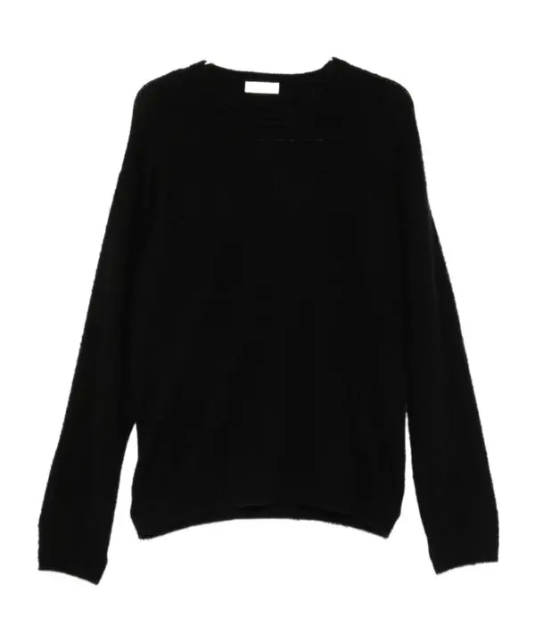 ROBERTO COLLINA Oversized Crew Neck Knit Sweater