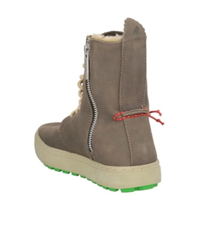 MAISON MARGIELA Hightop Zipper Leather Shoes