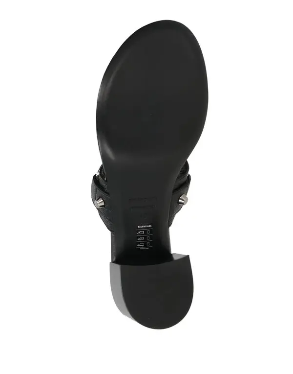 Balenciaga Leather Flip Flops