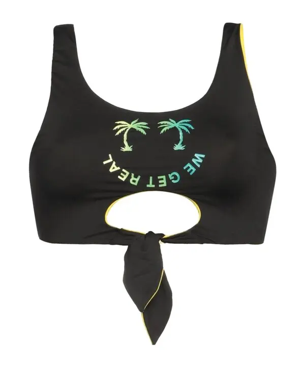 DIESEL® Solidcolor Printed Bikini Top