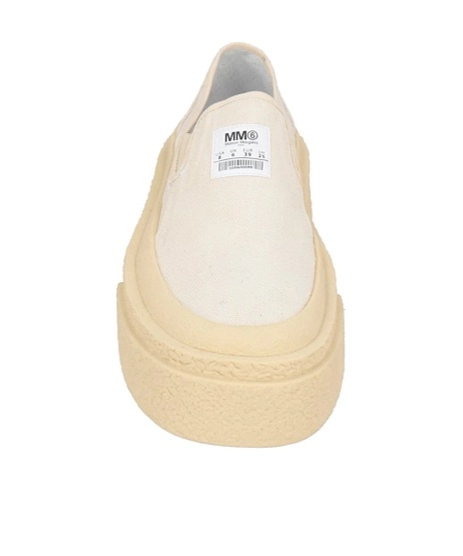 MAISON MARGIELA Minimalist Slipon Canvas Shoes