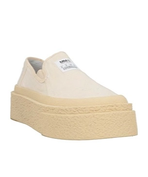 MAISON MARGIELA Minimalist Slipon Canvas Shoes