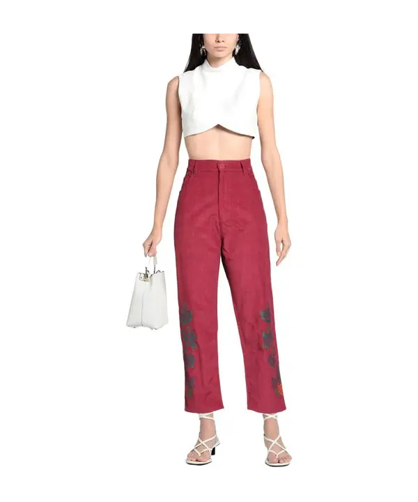 Farm Rio Plain Colour Casual Trousers
