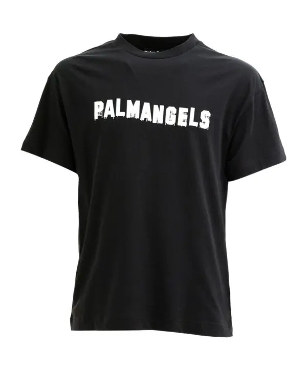 Palm Angels Standard-fit T-shirt - Black