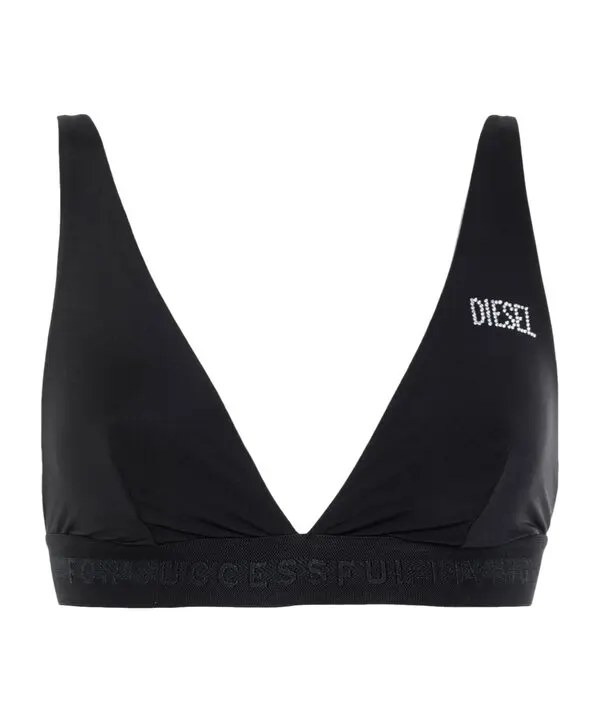 DIESEL® Twotone Corset Top - Black