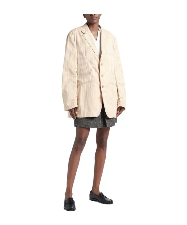 MAISON MARGIELA Striped Suit Jacket - No