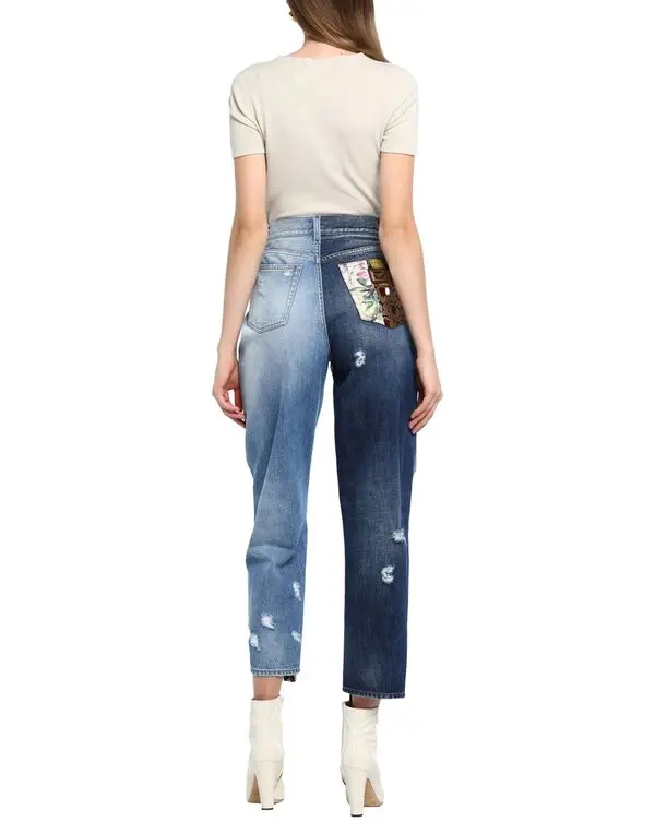 Dolce & Gabbana Multicolor Momfit Jeans