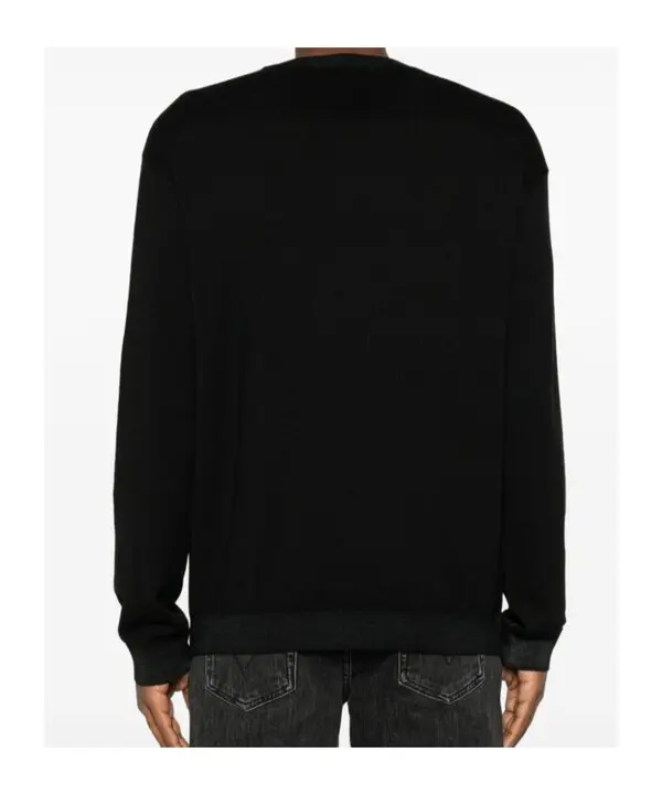 Emporio Armani Crew-neck Long-sleeve Sweater