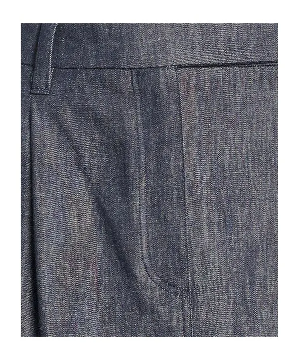 Brunello Cucinelli Darkwash Denim Pencil Skirt
