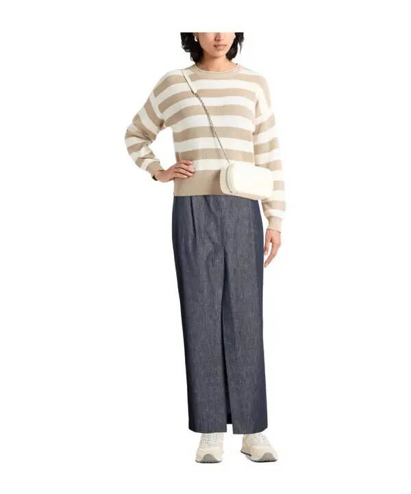 Brunello Cucinelli Darkwash Denim Pencil Skirt