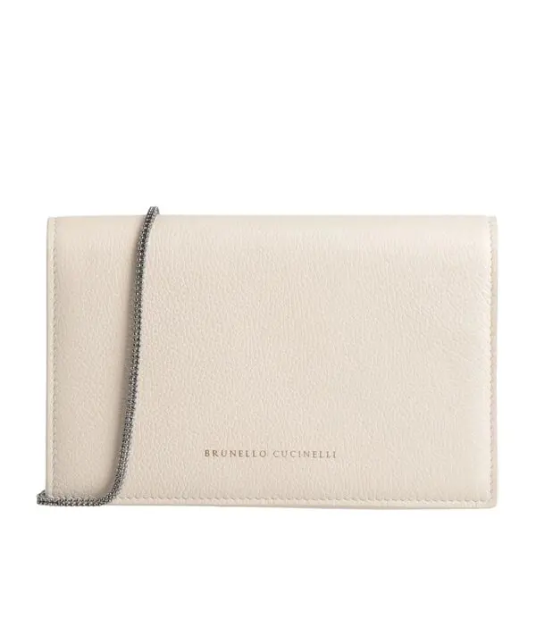 Brunello Cucinelli Leather Crossbody Bag