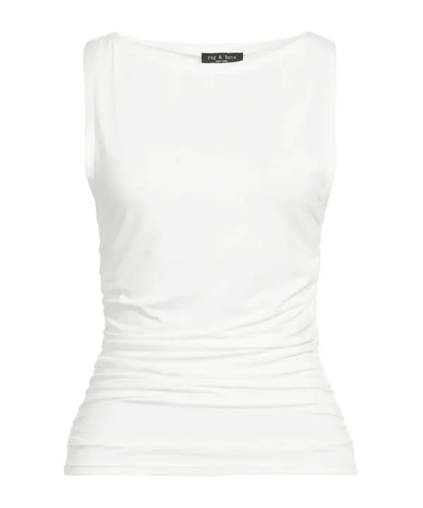 Rag & Bone Plain Colour Tops - White