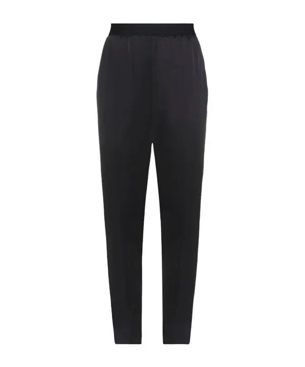 MAISON MARGIELA Solid-color Satin Trousers