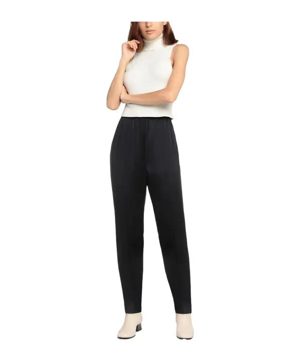 MAISON MARGIELA Solid-color Satin Trousers
