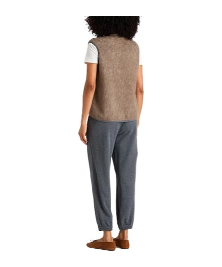 Brunello Cucinelli Solidcolor Sleeveless Vest