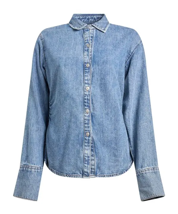 Rag & Bone Denim Shirts - Blue