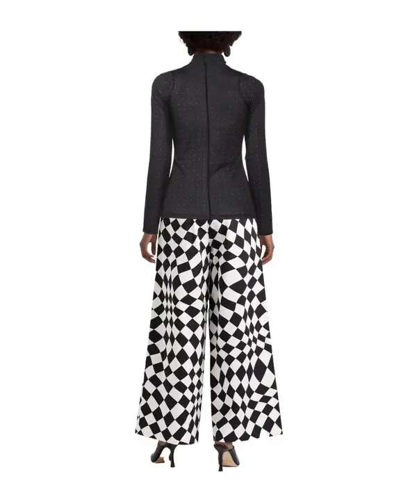 Rag & Bone Printed Long Sleeve Turtleneck T-shirt