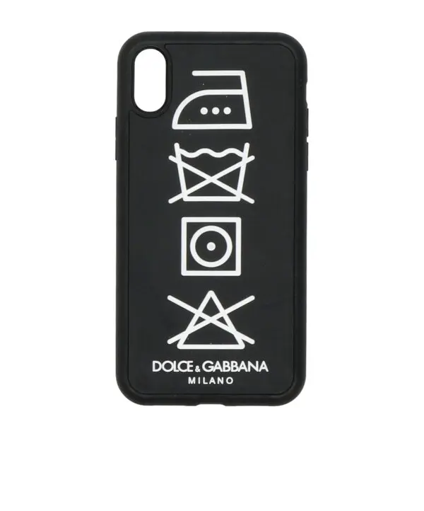 Dolce & Gabbana Simple Phone Case - Black