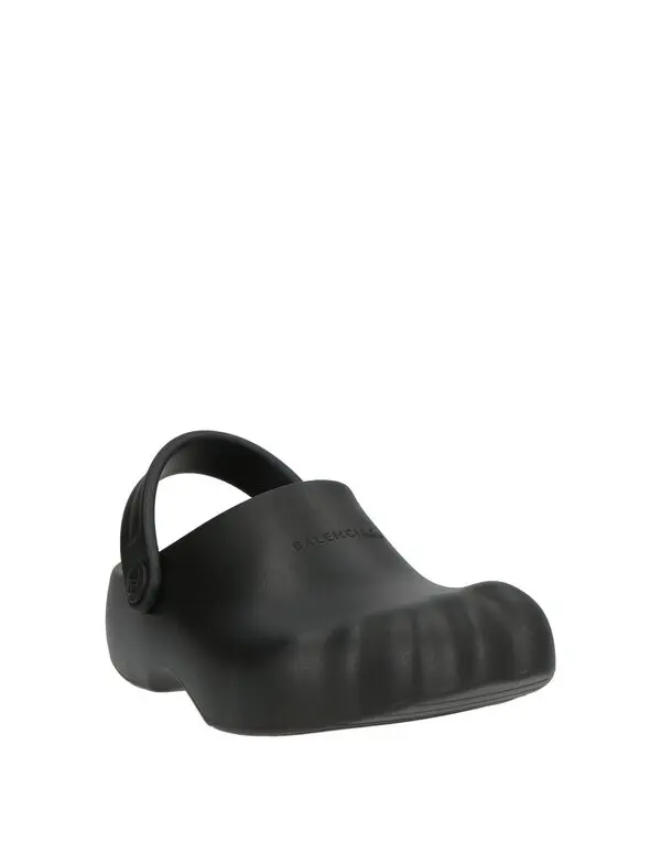 Balenciaga Classic Roundtoe Rubber Slippers