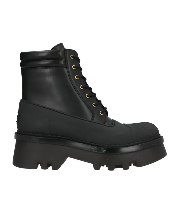 Chloé Leather Ankle Boots - No