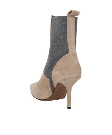 Brunello Cucinelli Pointedtoe Highheel Chelsea Boots