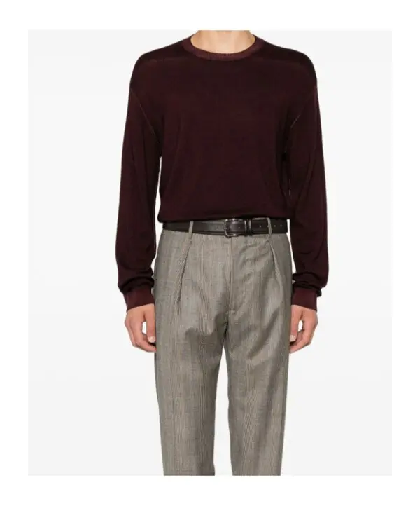 Emporio Armani Crew-neck Virgin-wool Sweater